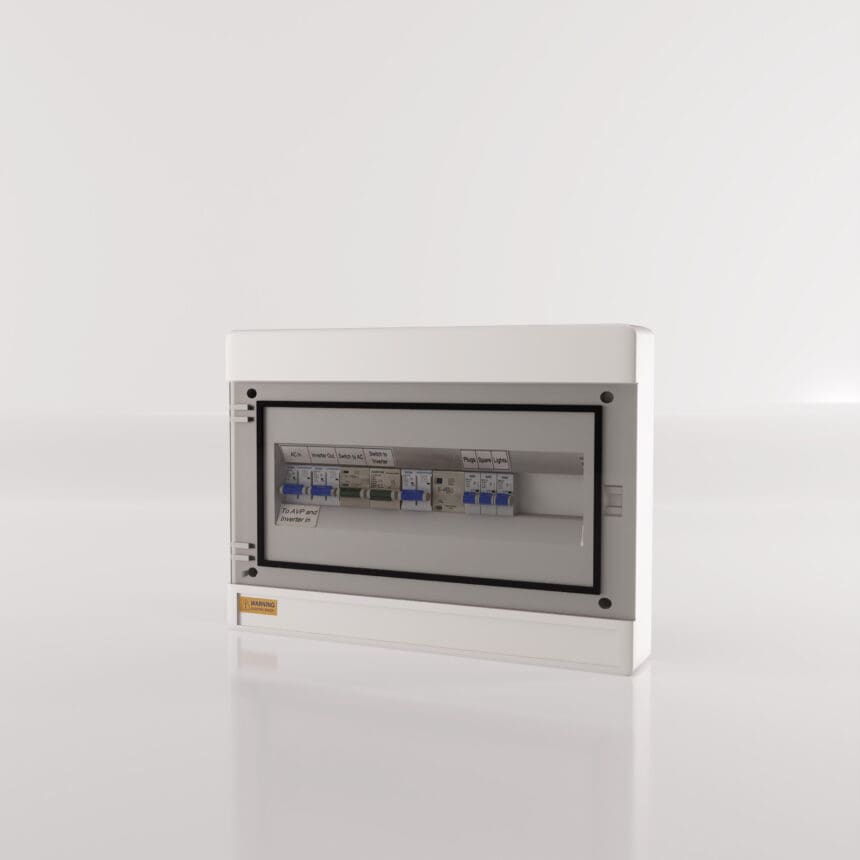 10kW AC Essentials Distribution Board | LiFeTIDE