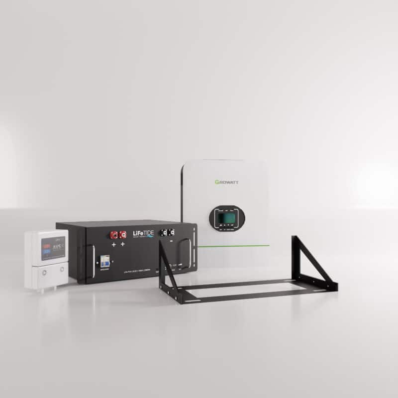 3kW Growatt LoadShedding Kit | Inverter + Battery | LiFeTIDE