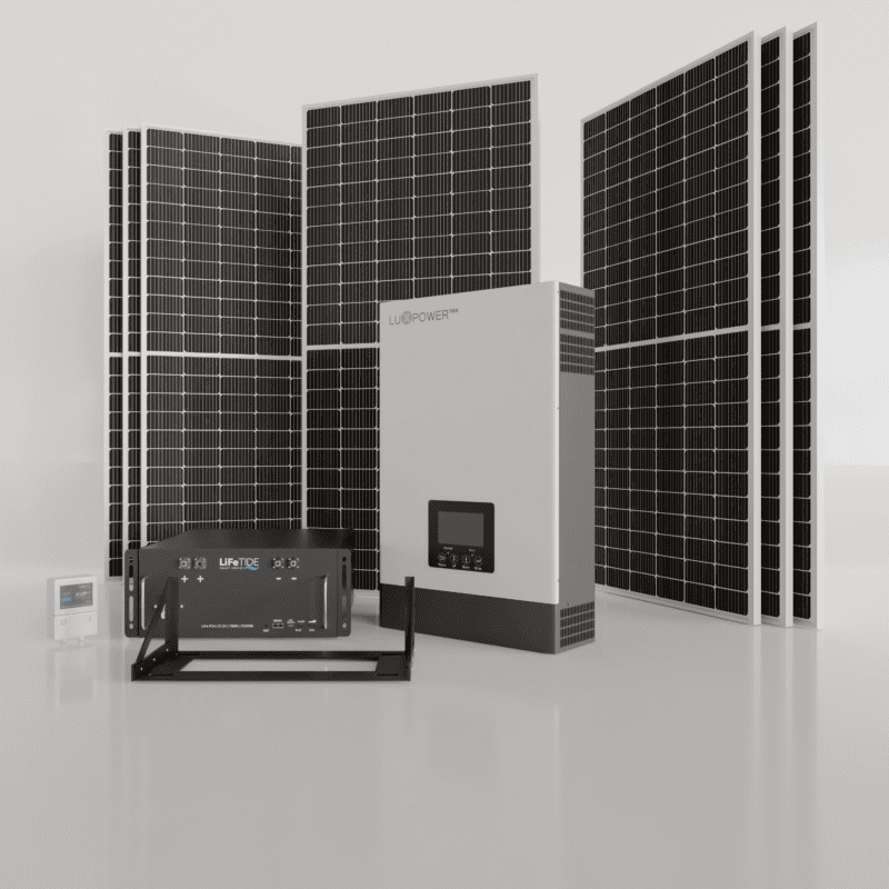 5kW LuxPower SolarSystem | JA Solar Panels | LiFePO4 Battery