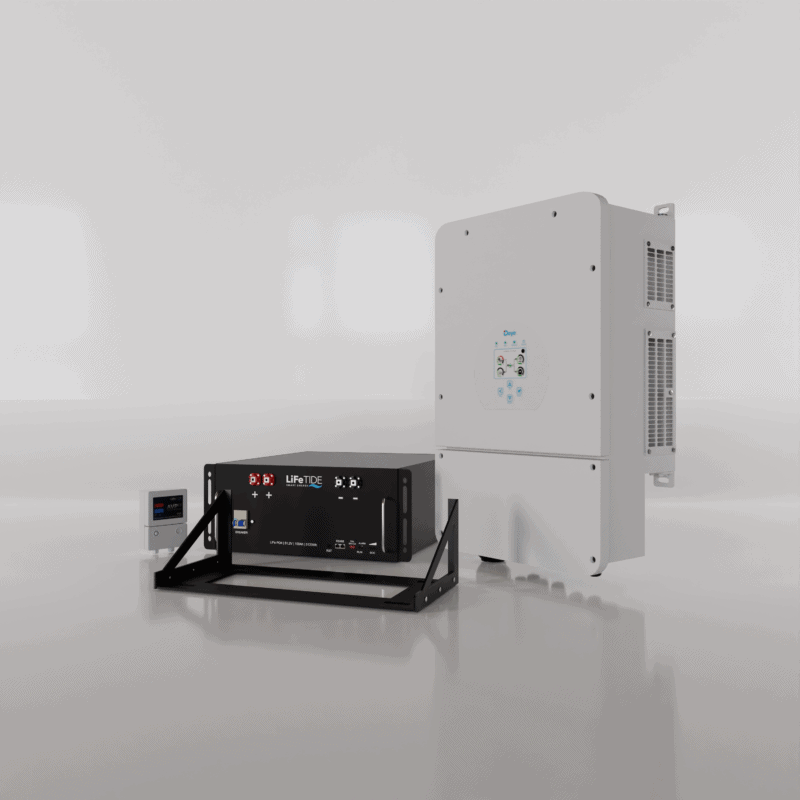 5kW Deye Load Shedding Kit | 5120wh Battery | LiFeTIDE