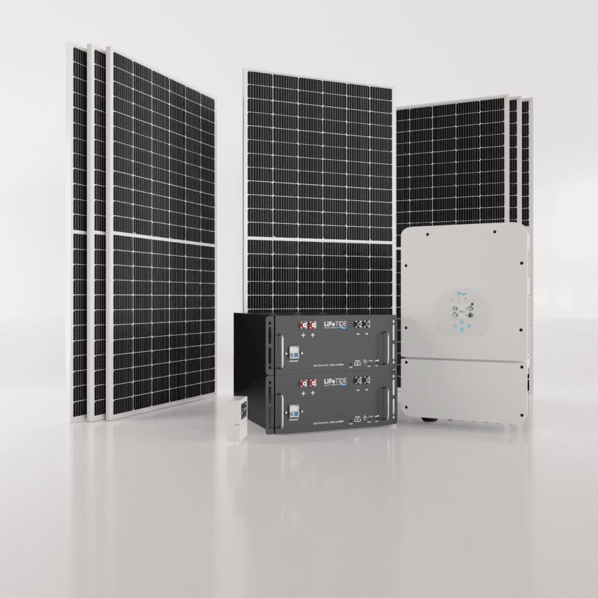 8Kw Deye Solar System | LiFePO4 Batter | JA Solar Panels