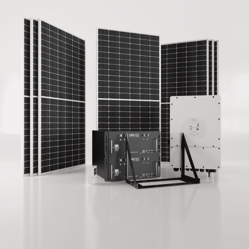 8Kw Deye Solar System | LiFePO4 Batter | JA Solar Panels